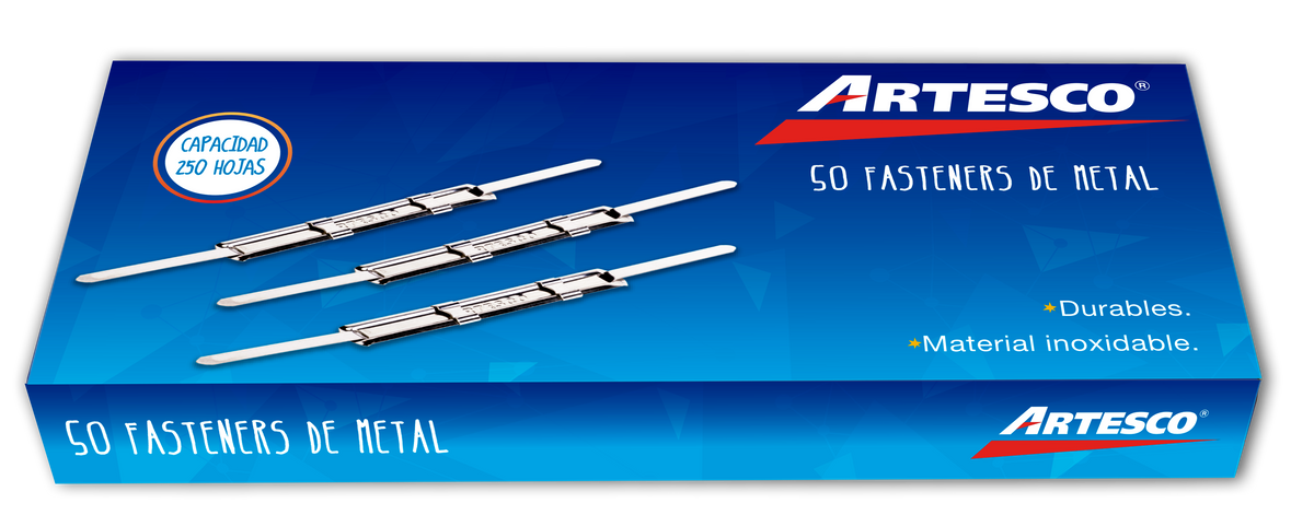 GANCHOS P/FOLDERS 7 CMS 50/1 (FASTENER/70mm) – Papeleria CCC