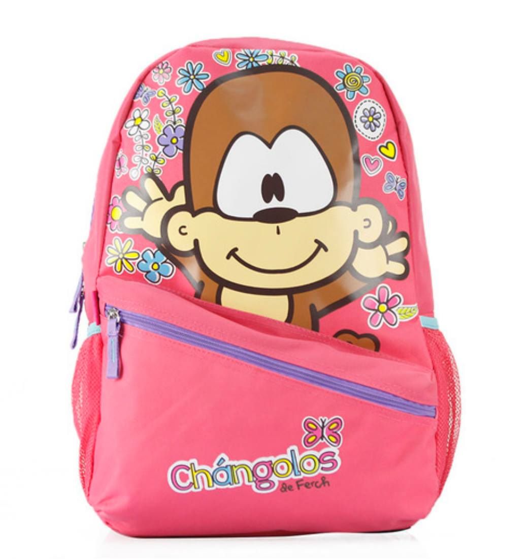 MOCHILAS CHENSON GRANDE CHANGOLO SINGE ROSA XVII – Papeleria CCC