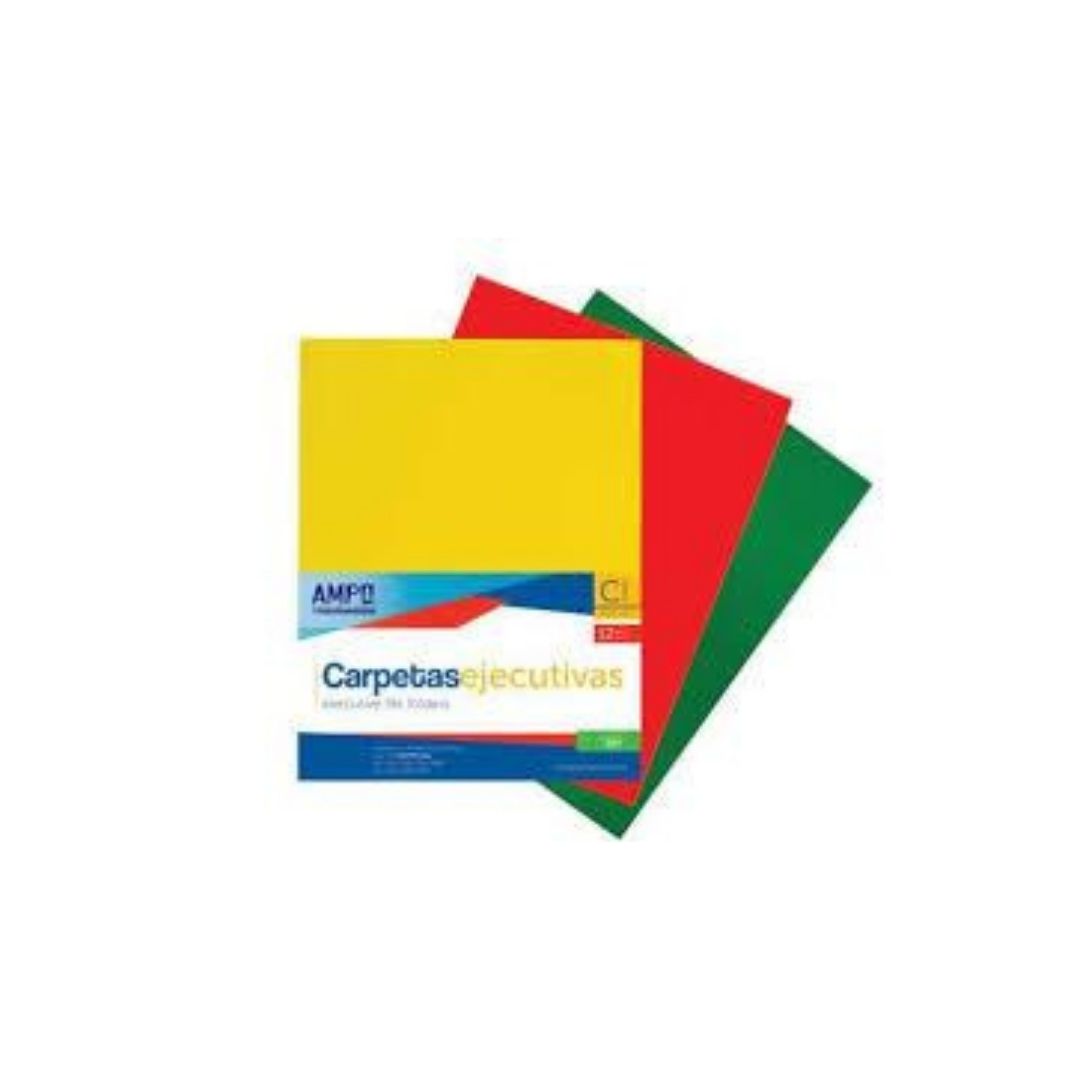 FOLDERS SEMI SATINADO-BARNIZADO (8.5 X 11) VERDE – Papeleria CCC