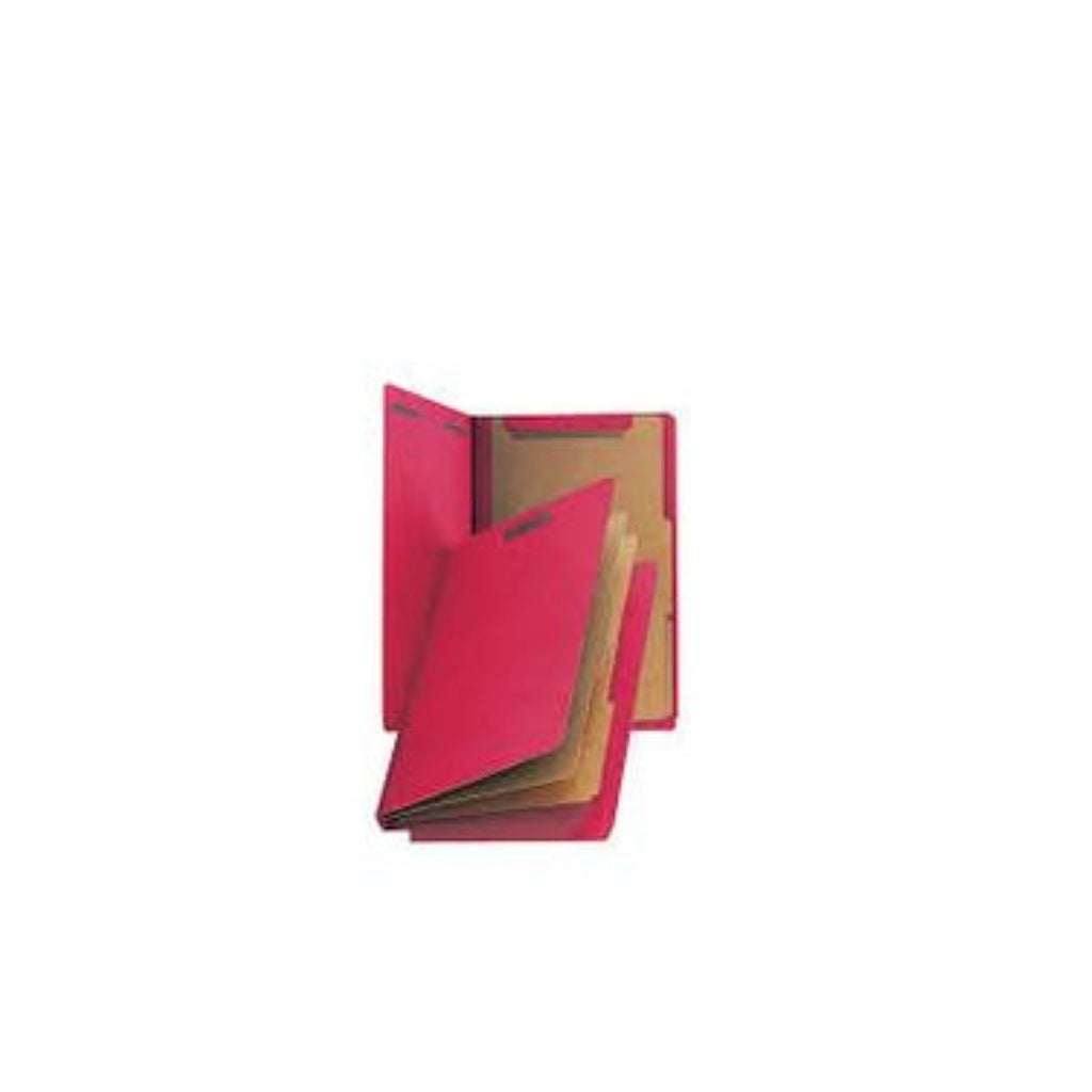 FOLDERS PARTITION (8.5 X 11) 6 DIV. ROJO EX. – Papeleria CCC