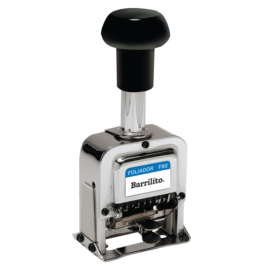 NUMERADOR AUTOMATICO 8 DIGITOS Barrilito – Papeleria CCC