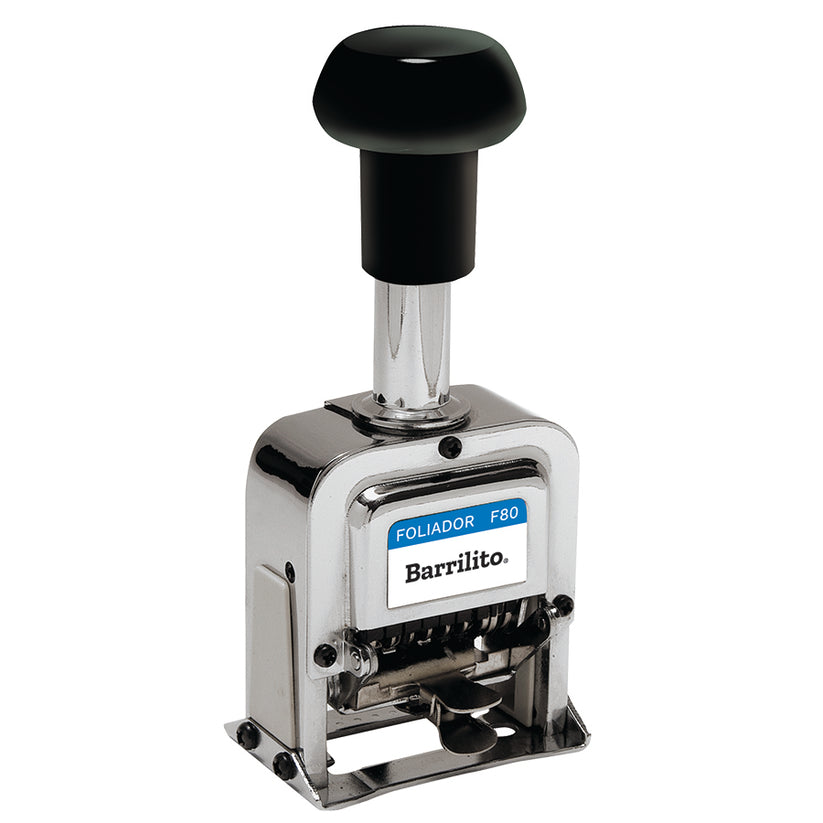 NUMERADOR AUTOMATICO 8 DIGITOS Barrilito – Papeleria CCC